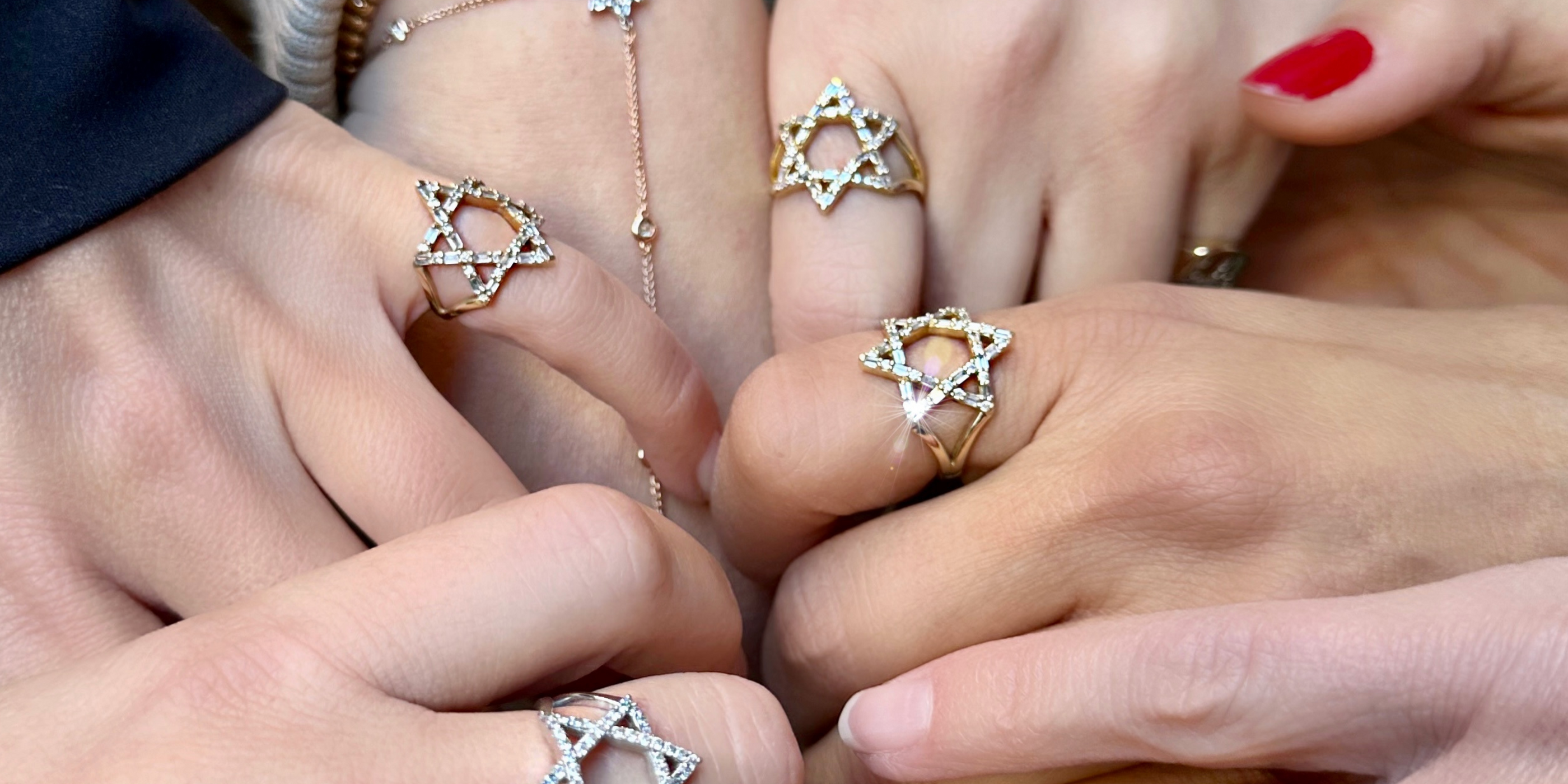 The Mazel Baguette Ring