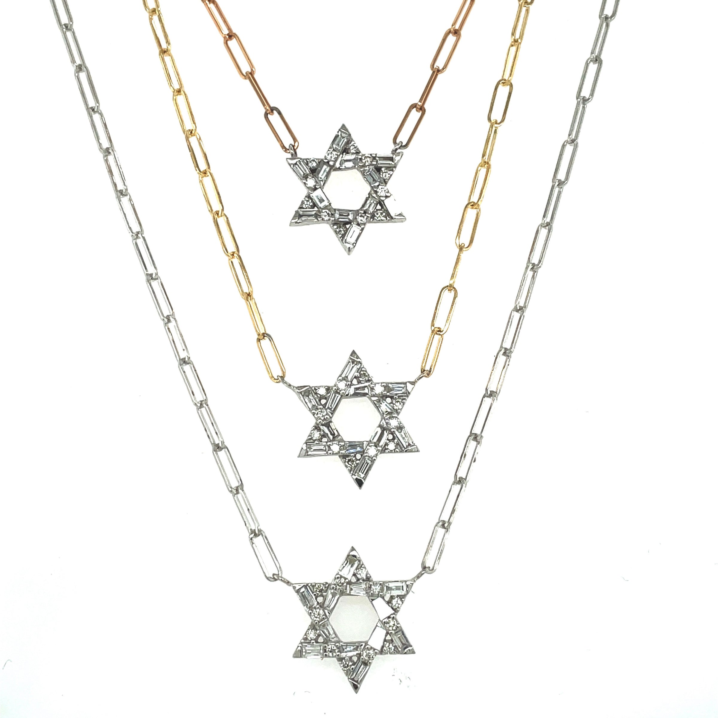 The Mazel Paperclip Necklace